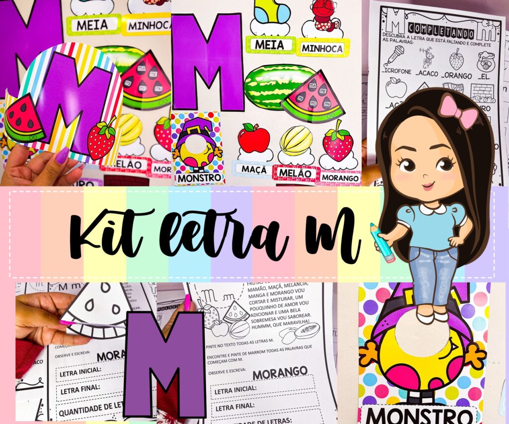 Kit letra M – Professora Nayarah