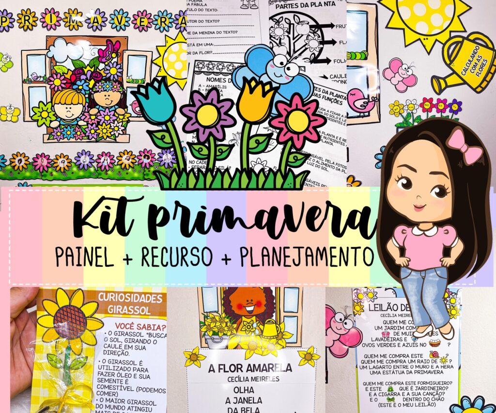 KIT PRIMAVERA 2023 – Professora Nayarah