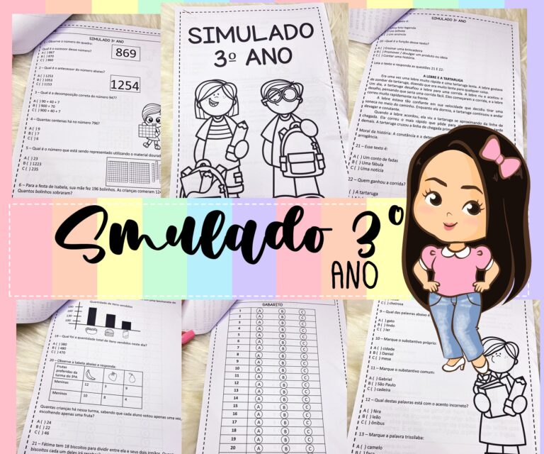 Simulado 3º ano – Professora Nayarah