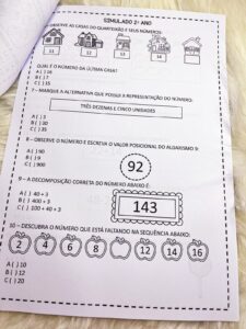 Simulado 2º ano SAEB – Professora Nayarah