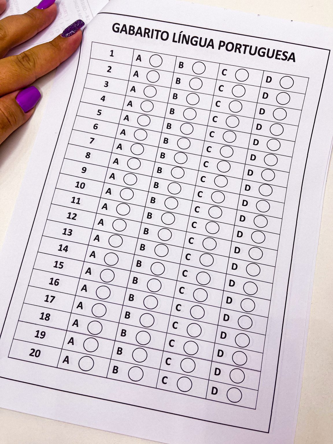 Simulado 2º ano 2024 – com gabarito. – Professora Nayarah