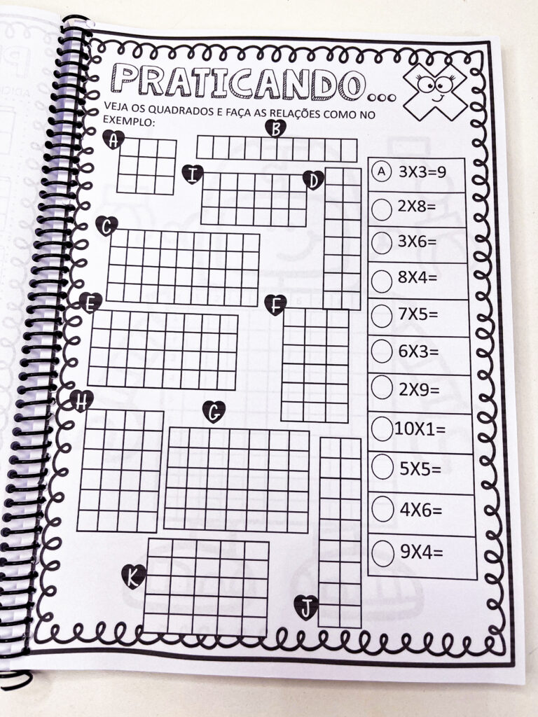 Apostila iniciando multiplicação. – Professora Nayarah